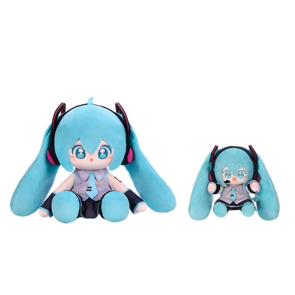 Vocaloid Hatsune Miku Kagamine Len Minidoll Miku Merch Kawaii Sitting Doll